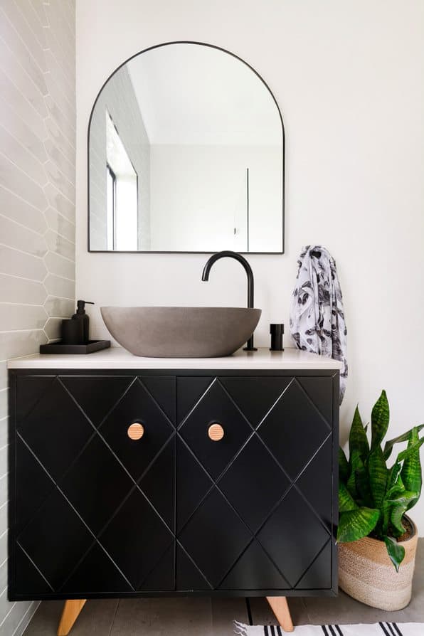 How To Be Creative With Your Bathroom Vanity - Renovating Mums